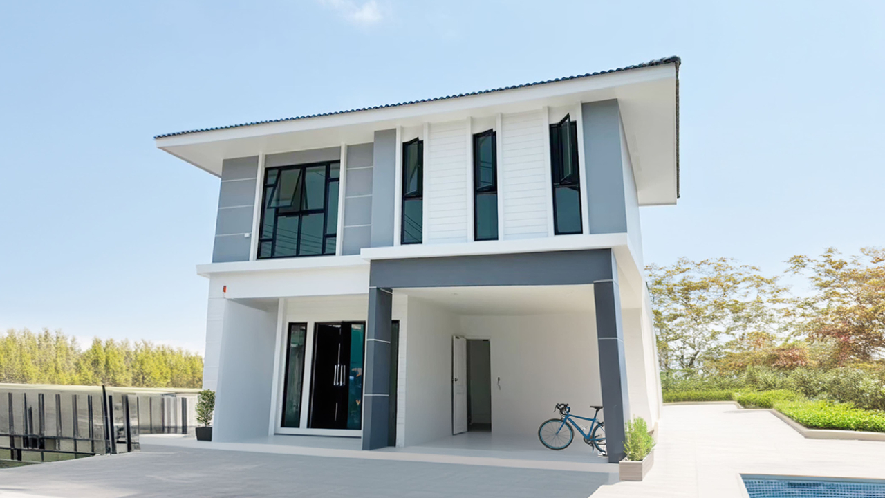 ผลงานก่อสร้างแบบบ้าน Delight 07 | พระราม 2 | เทรนดี้ โฮม